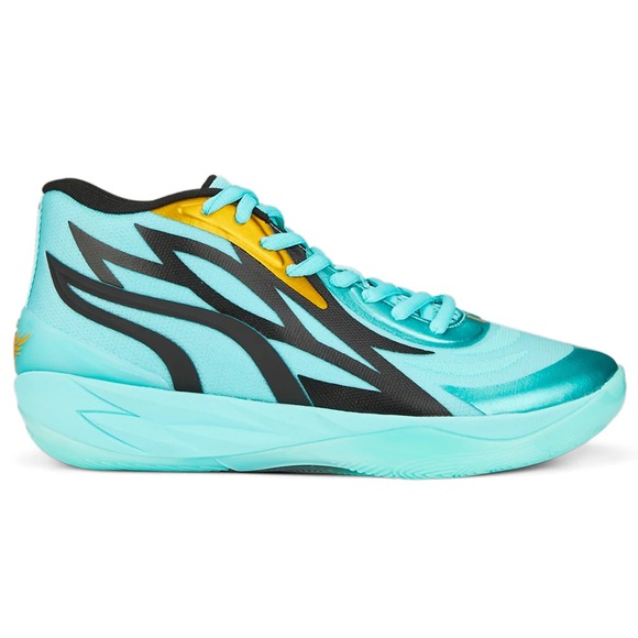 Puma | Shoes | Puma Melo Mb2 Elektro Aqua Honeycomb Charlotte Hornets ...